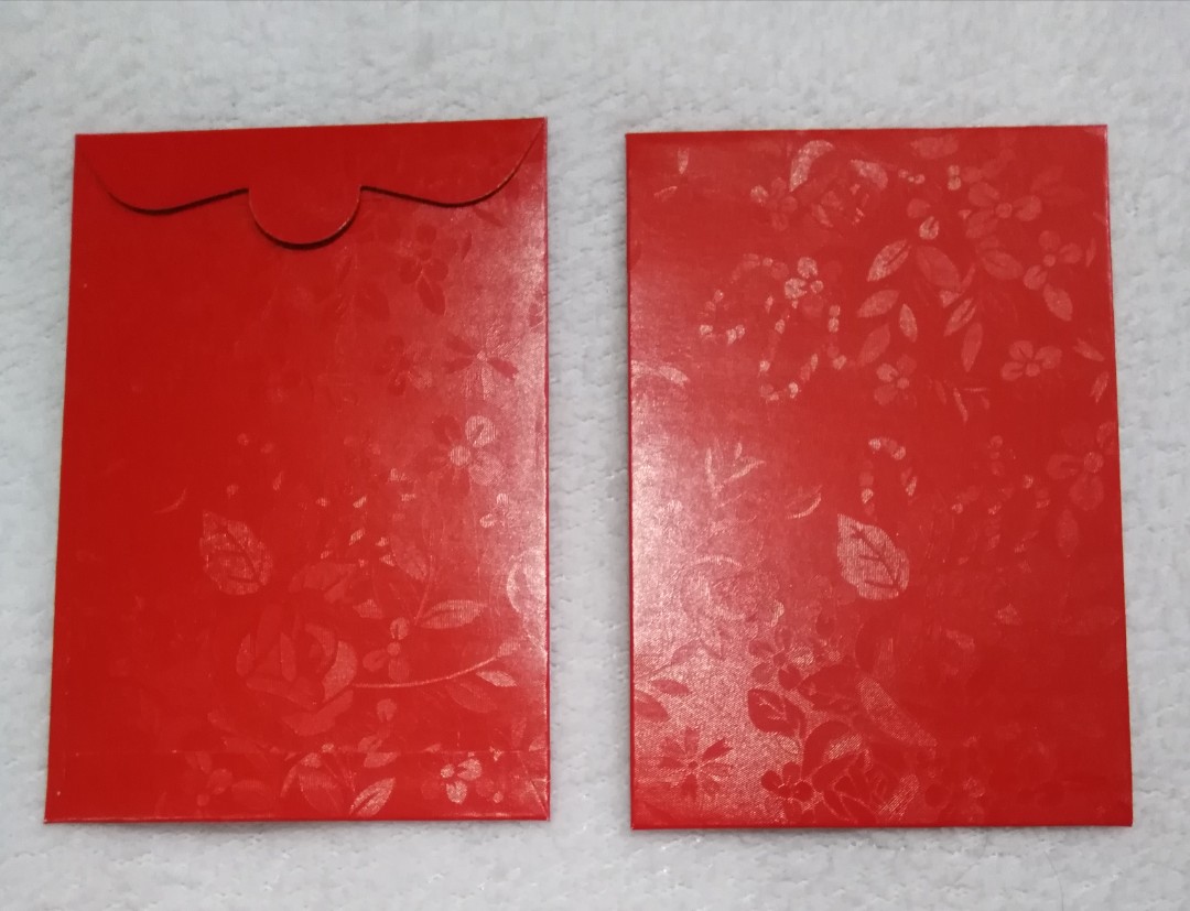 Ang Pao Small Plain Red Envelope Thick, Hobbies & Toys, Stationary ...