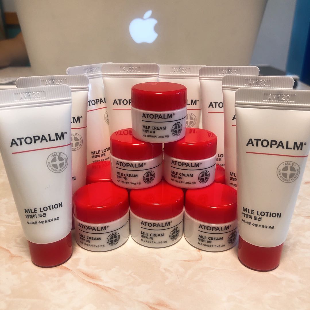 ATOPALM MLE LOTION & MLE CREAM, 美容＆個人護理, 沐浴＆身體護理, 沐浴及身體護理 - 身體護理 ...