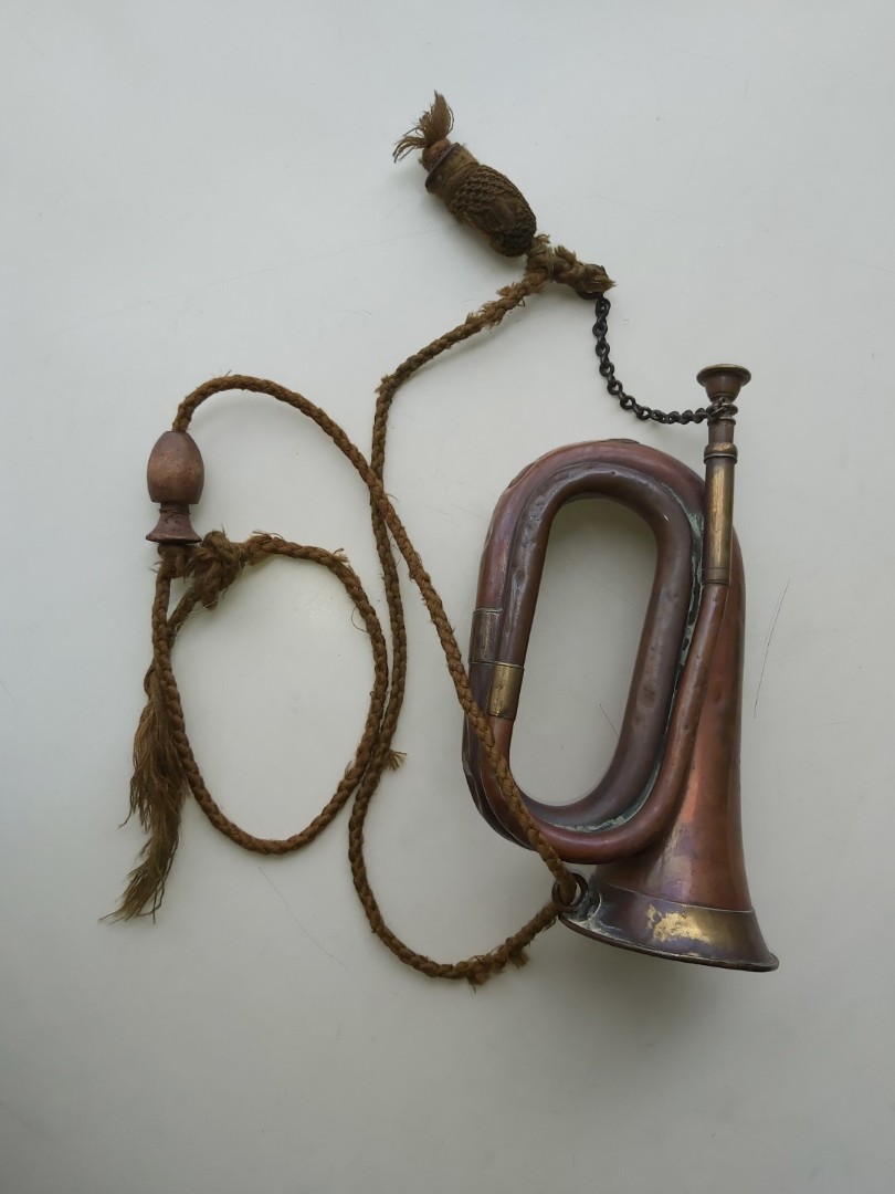 British Military Bugle, Hobbies & Toys, Memorabilia & Collectibles ...