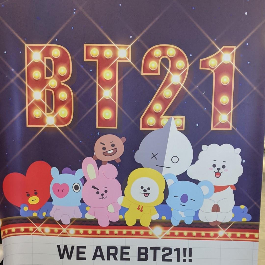 BT21 Tumbler Set LIMITED EDITION Complete 8 Characters BTS Signature ...