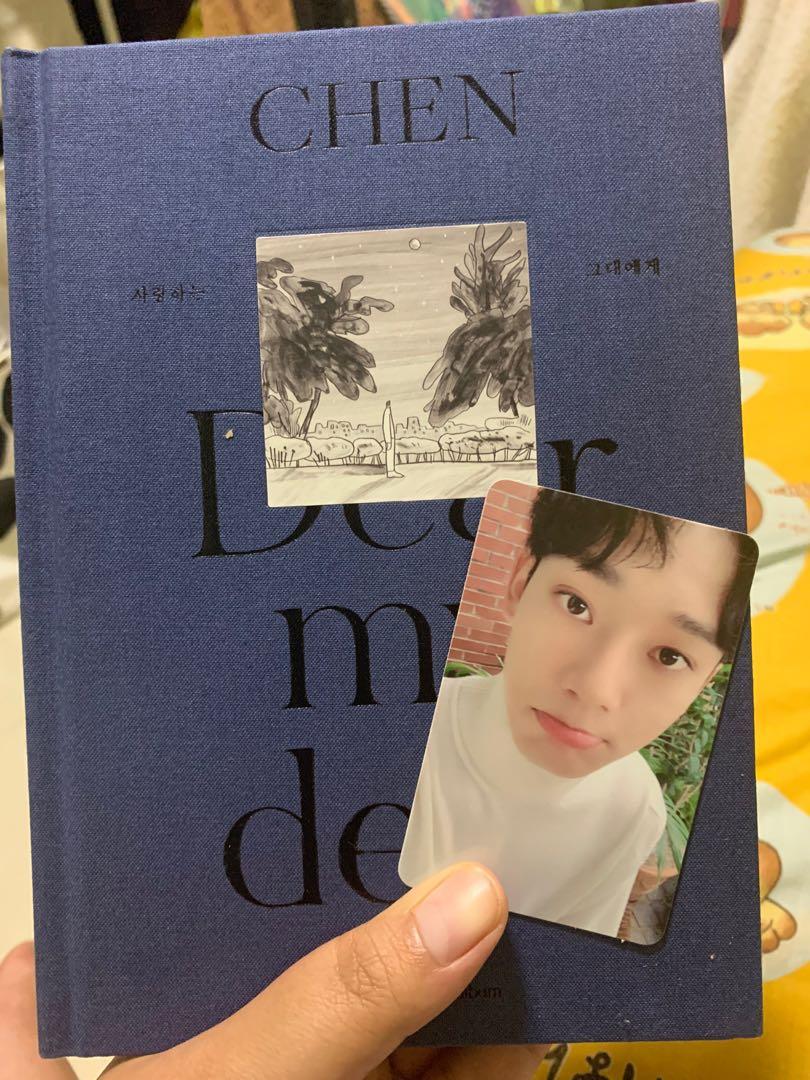 CHEN MY DEAR VER WITH PC + LETTER, Hobbies & Toys, Memorabilia ...