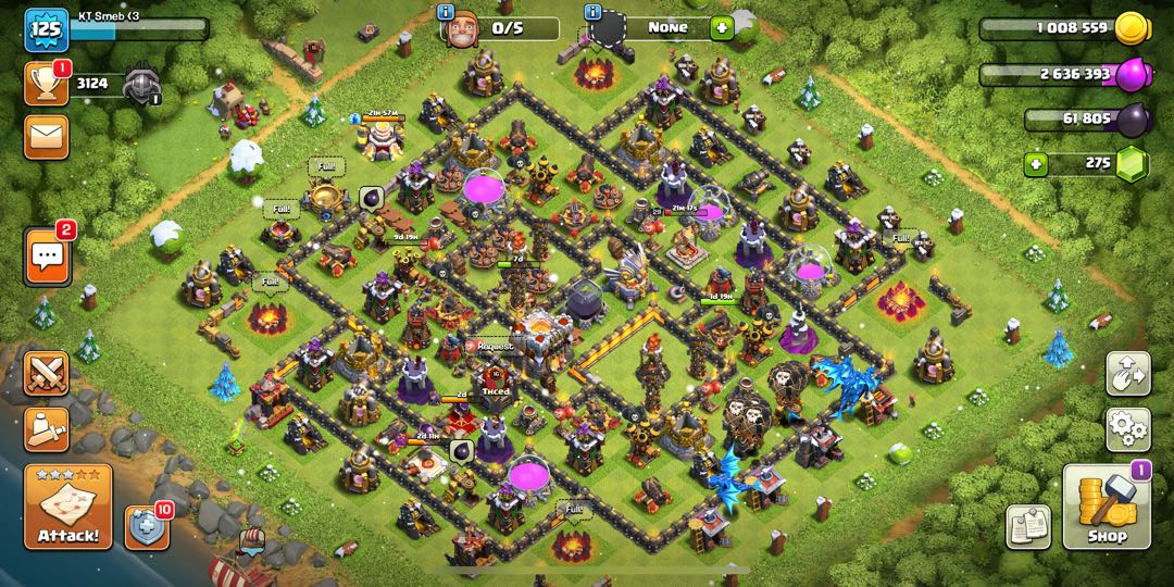 Coc Account TH-11, Video Gaming, Gaming Accessories, Game Gift Cards ...