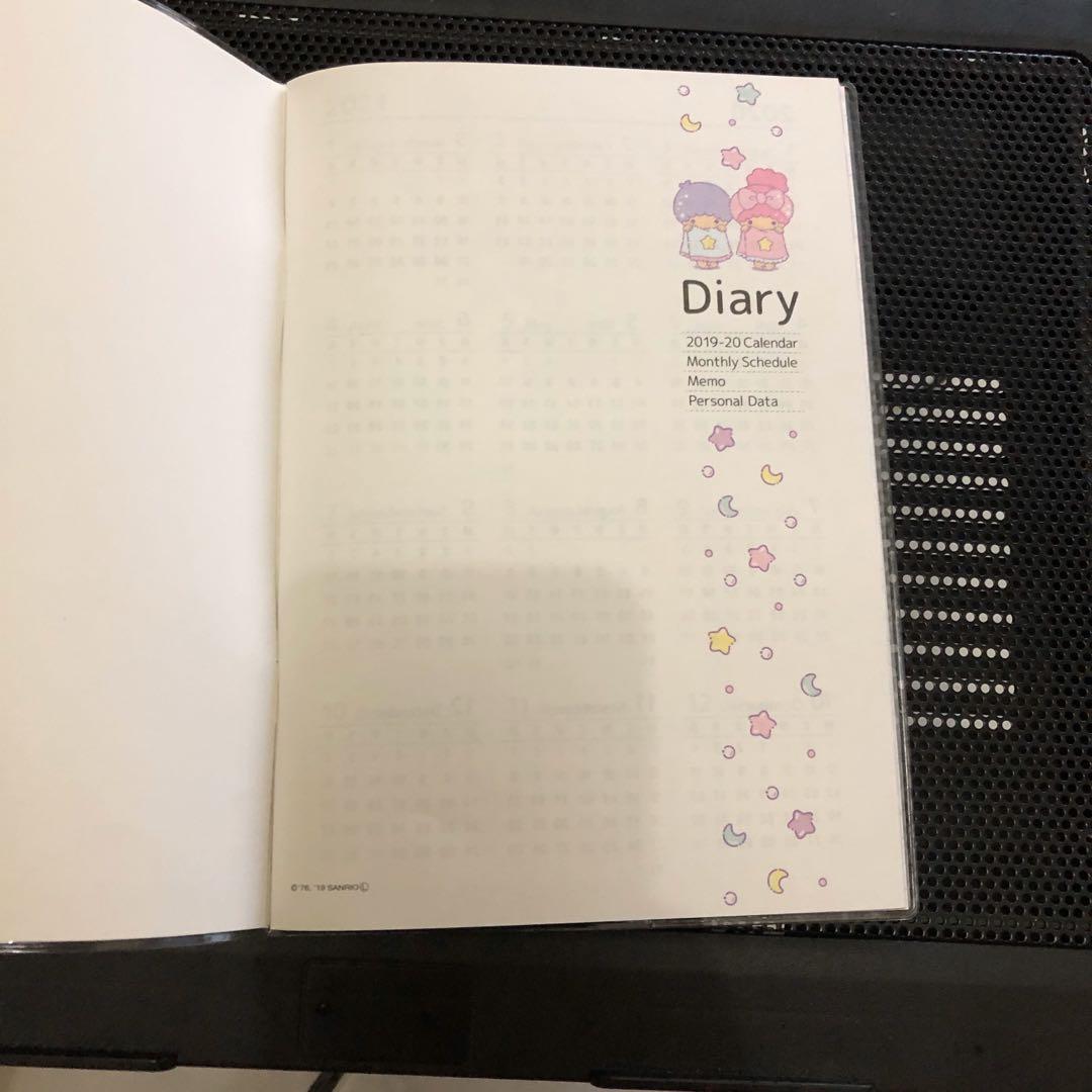 Daiso Japan Little Twin Stars 2020 Planner Notebook, Hobbies & Toys ...