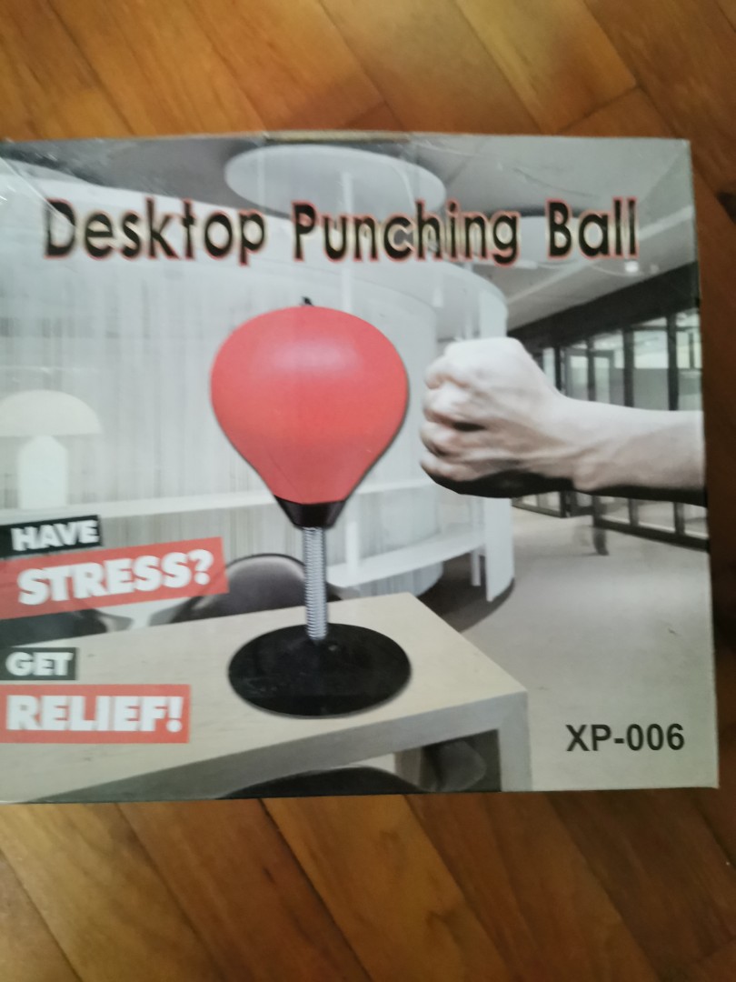 Desktop punching ball, Sports Equipment, Sports & Games, Racket & Ball ...