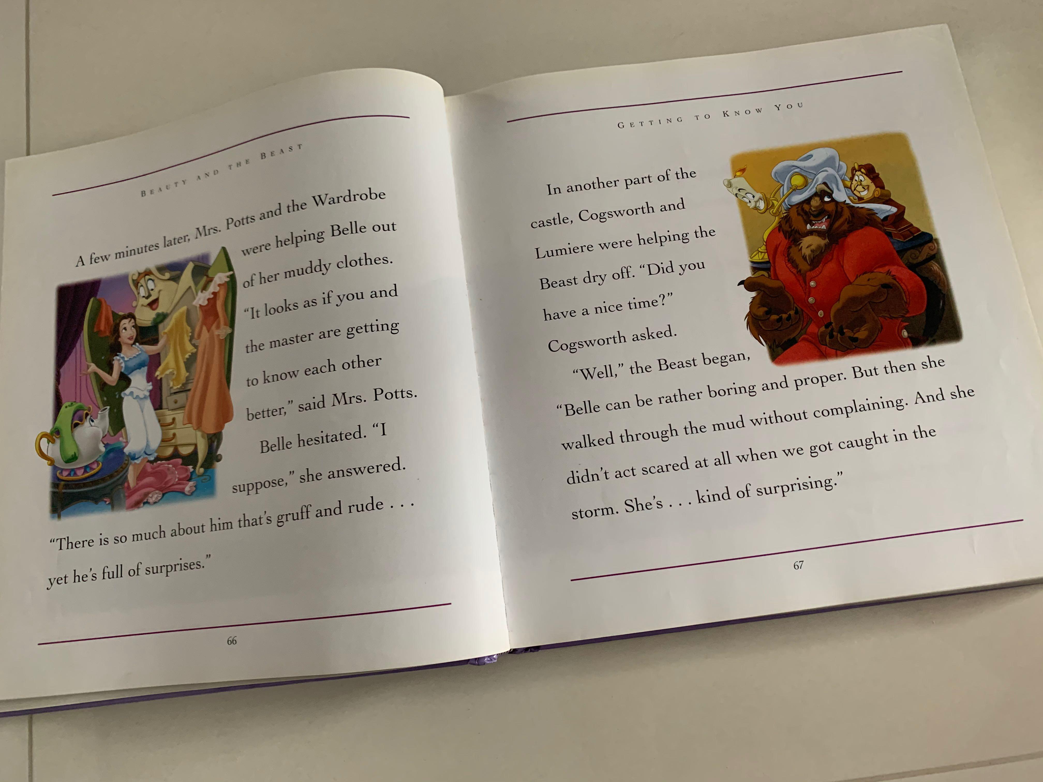 Disney princess happily ever after story book, Hobbies & Toys, Books ...