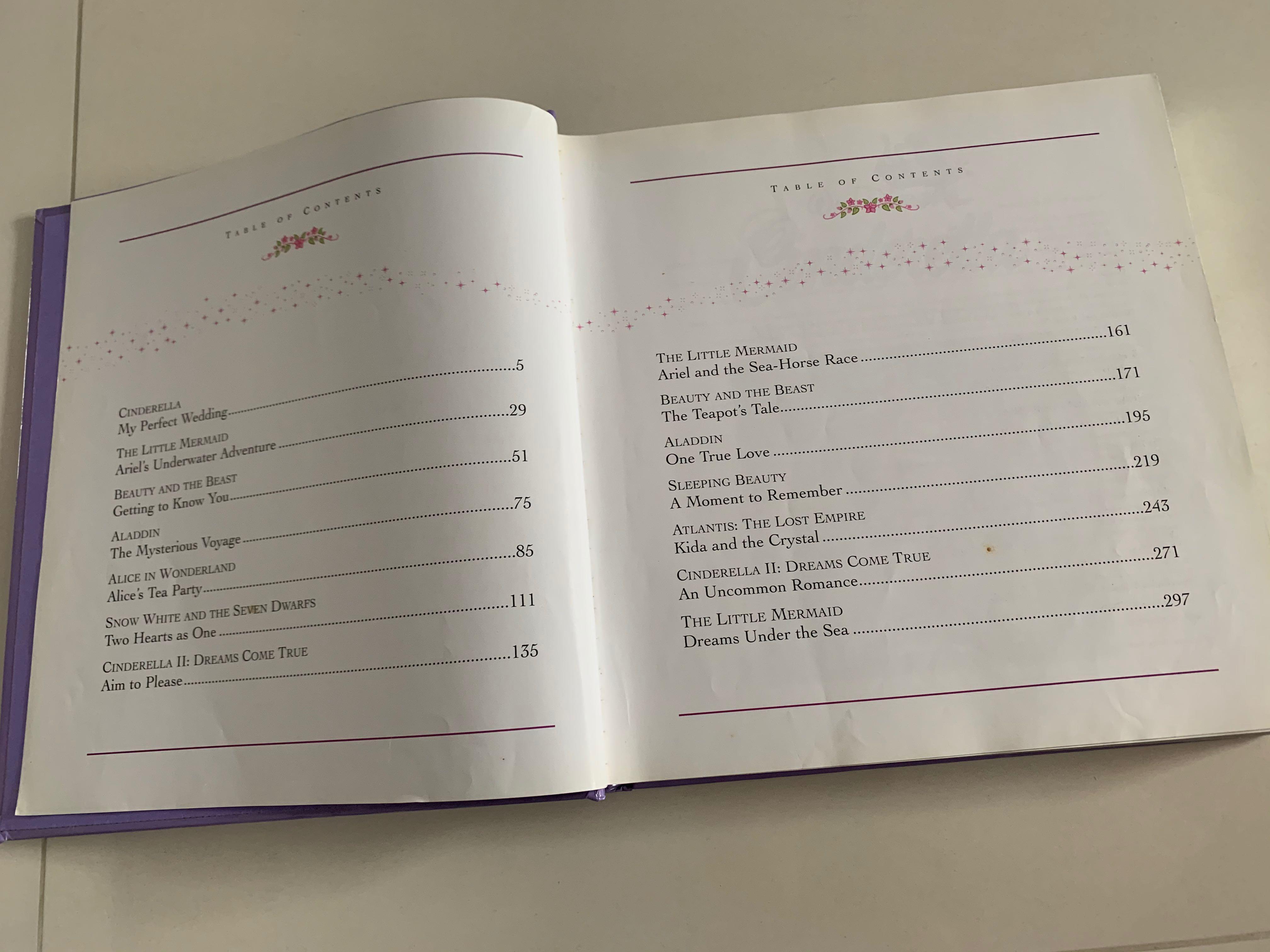 Disney princess happily ever after story book, Hobbies & Toys, Books ...