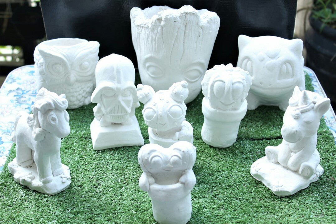 DIY Plaster Painting Set, Hobbies & Toys, Stationary & Craft, Art ...