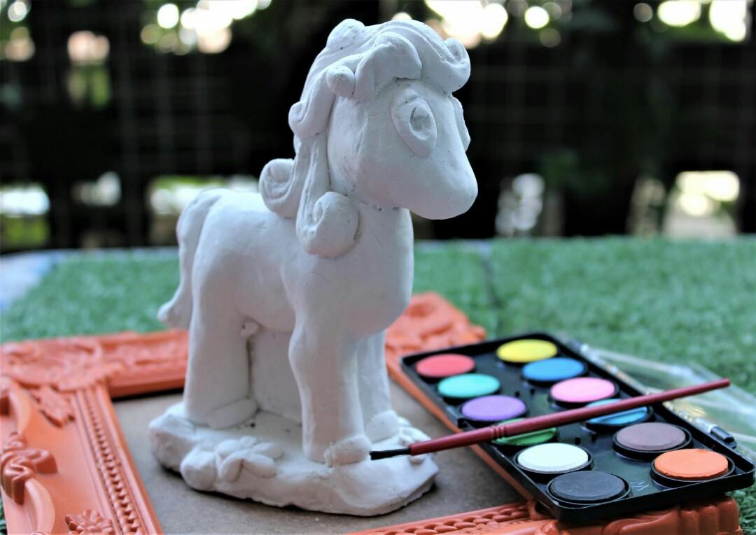 DIY Plaster Painting Set, Hobbies & Toys, Stationary & Craft, Art ...