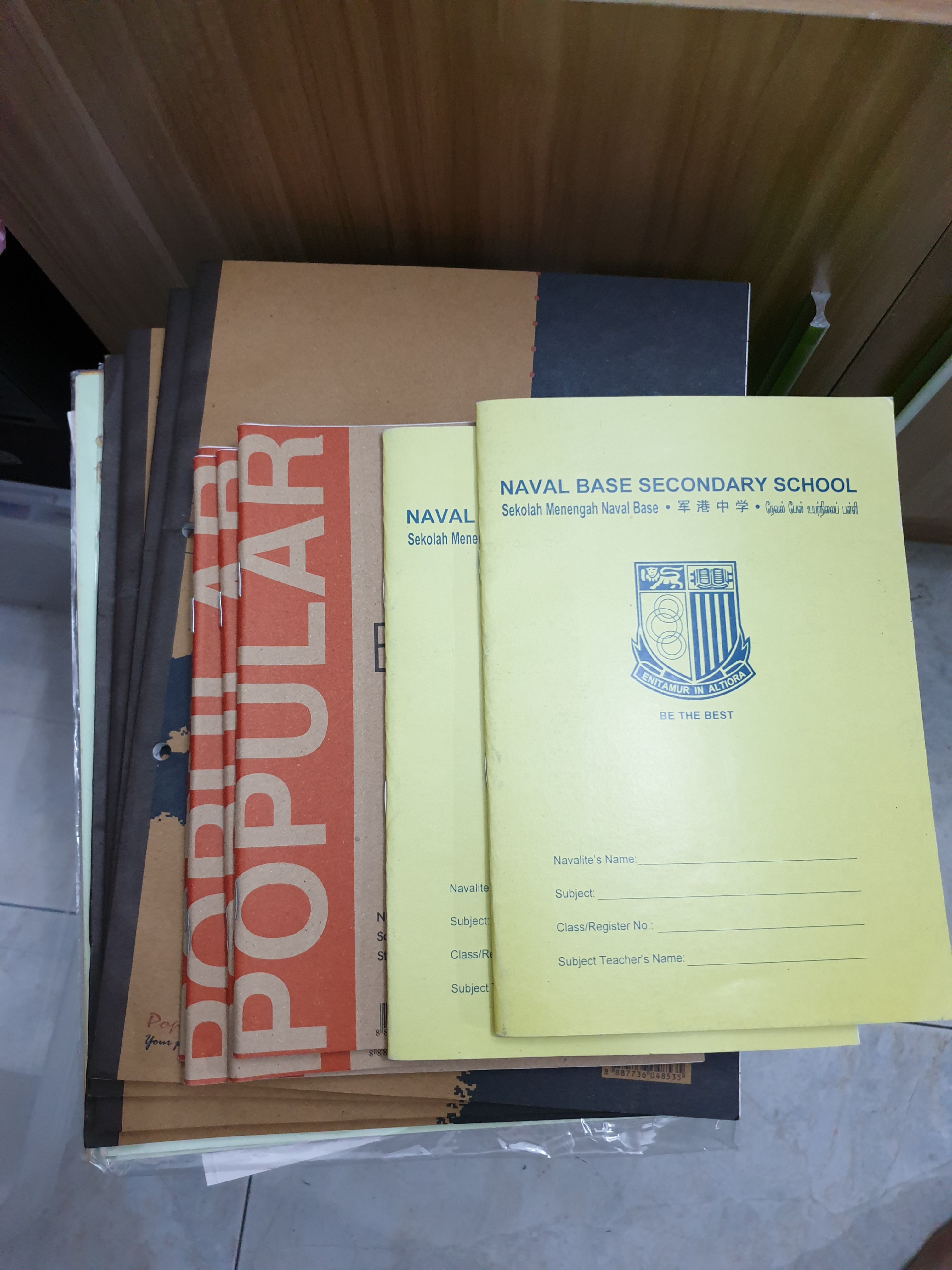 Exercise books and File divider, Hobbies & Toys, Books & Magazines ...