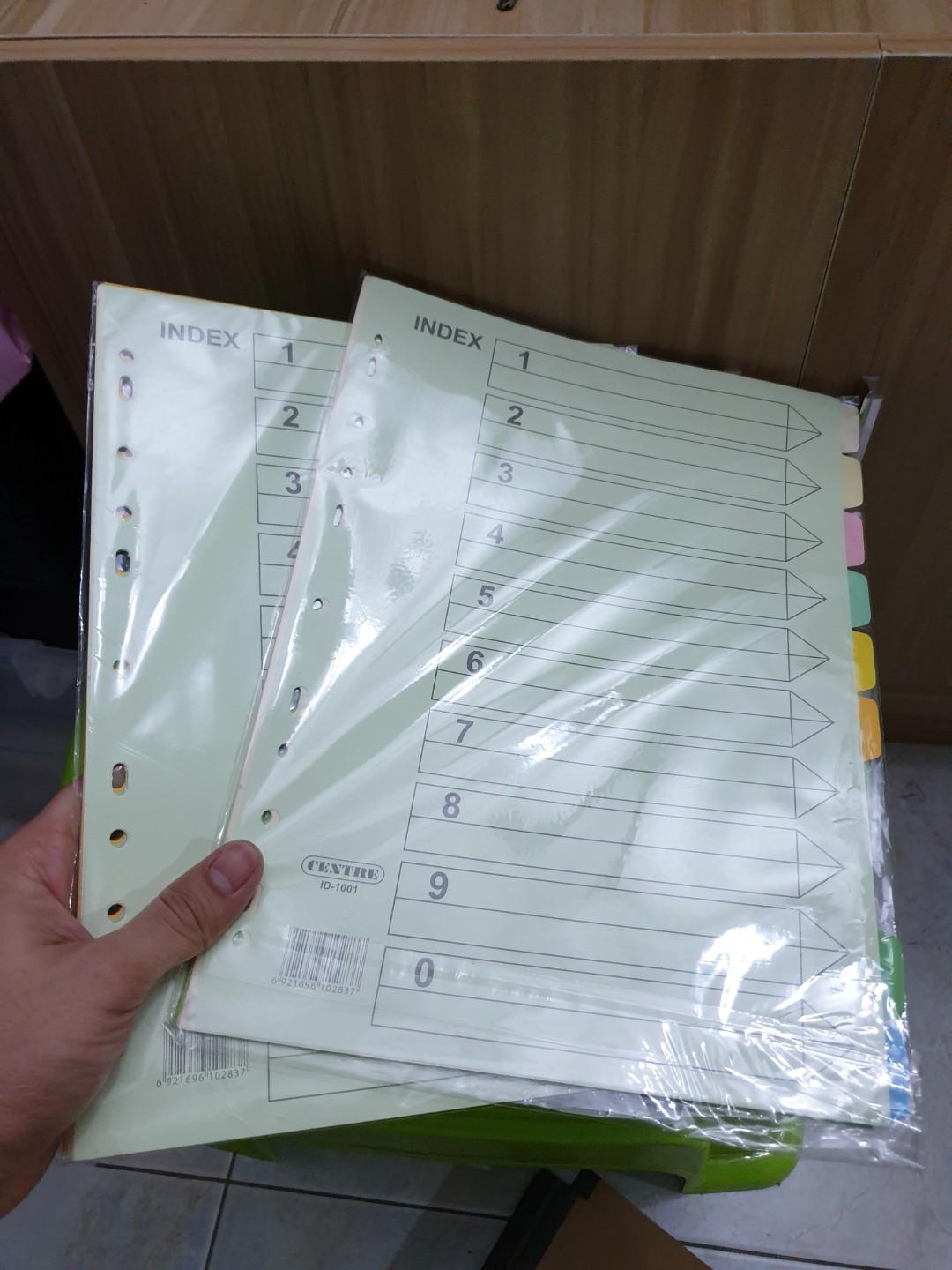 Exercise books and File divider, Hobbies & Toys, Books & Magazines ...