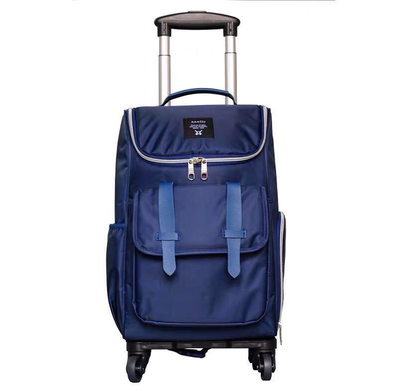 Free 🚚: Luggage Travel Backpack Hand Luggage Bag Universal Wheel ...