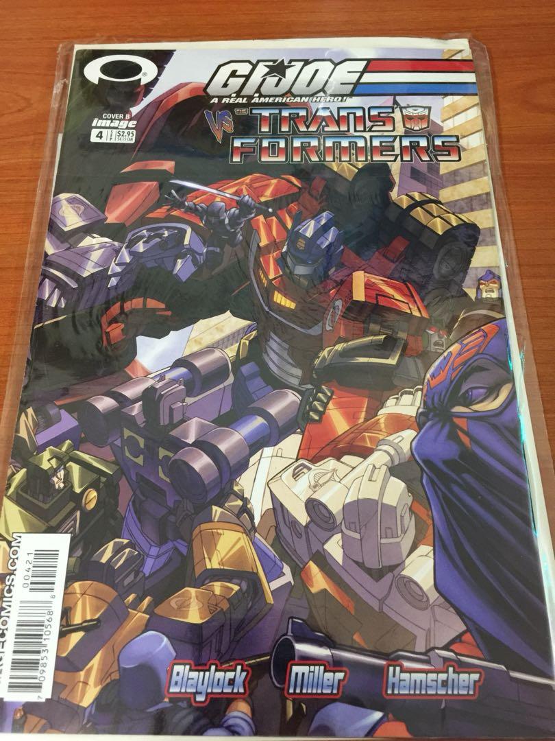 G.I. Joe Vs. The Transformers Issue 4, Hobbies & Toys, Books ...