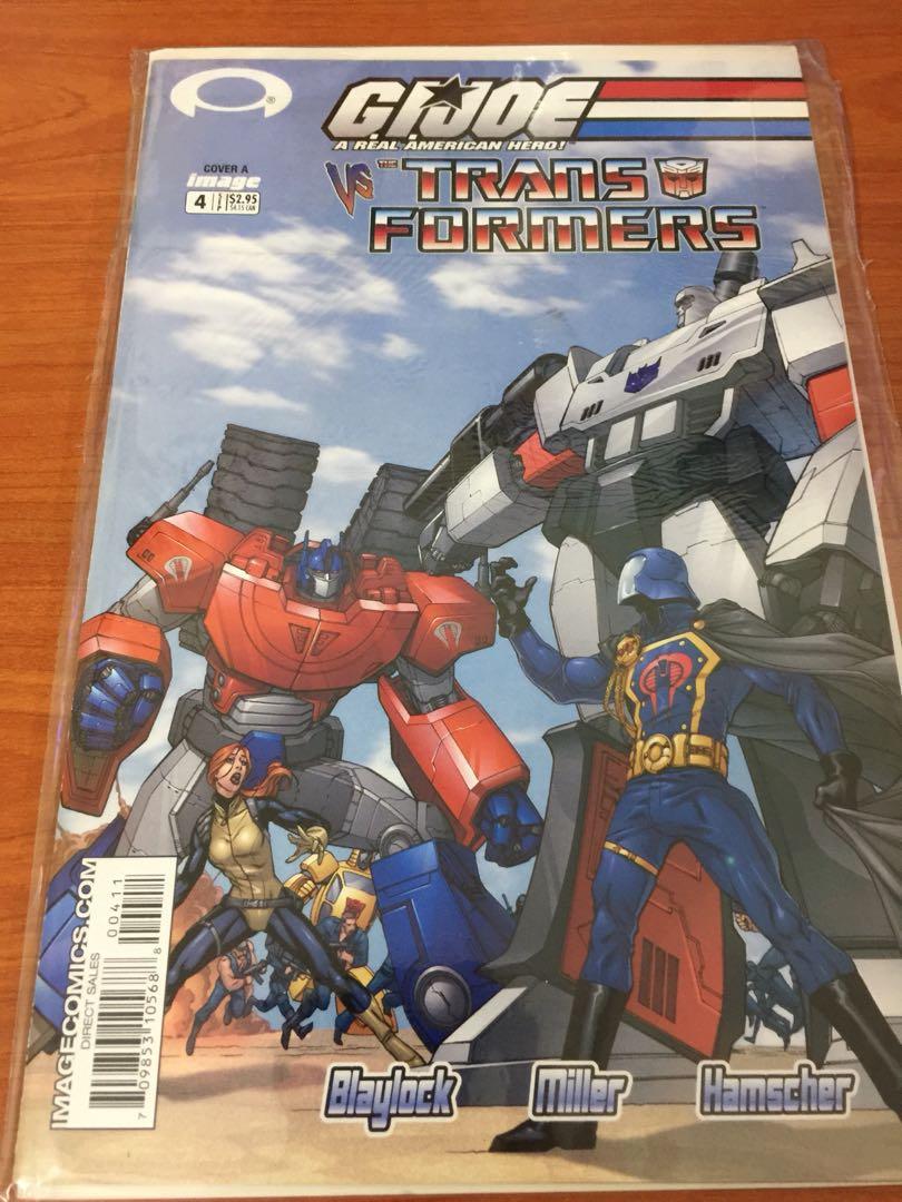 G.I. Joe Vs. The Transformers Issue 4, Hobbies & Toys, Books & Magazines, Comics & Manga on ...