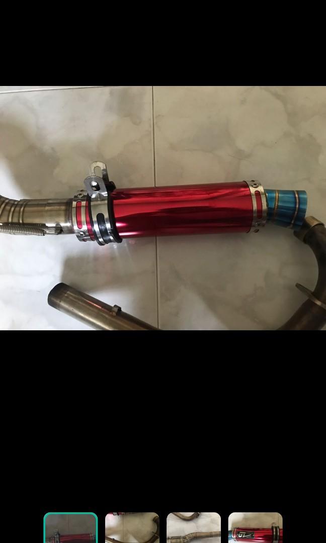 GL RACING PIPE, Motorcycles, Motorcycle Accessories on Carousell