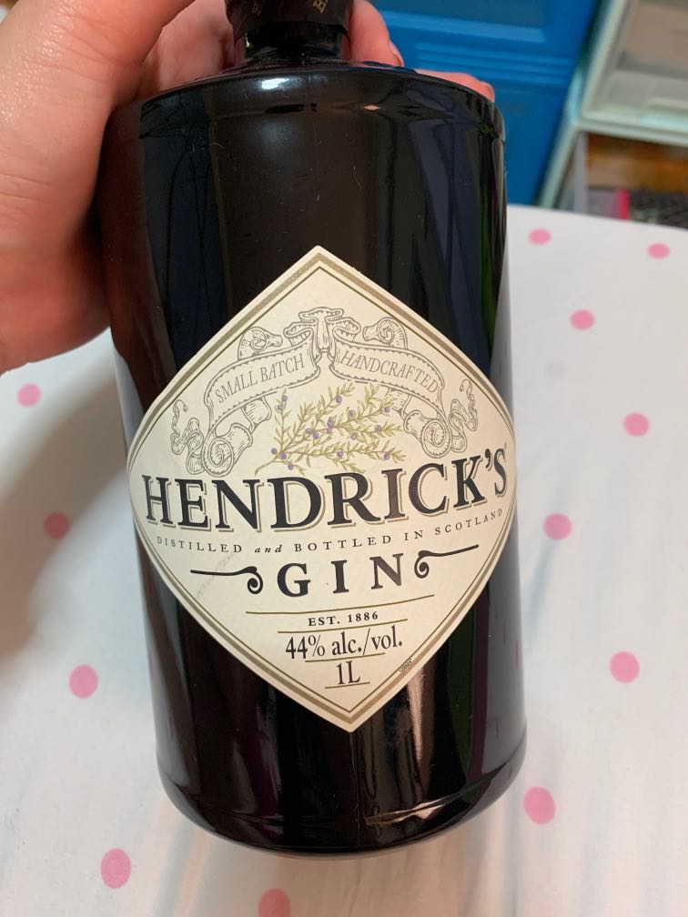 Hendricks Gin 1L, Food & Drinks, Alcoholic Beverages on Carousell