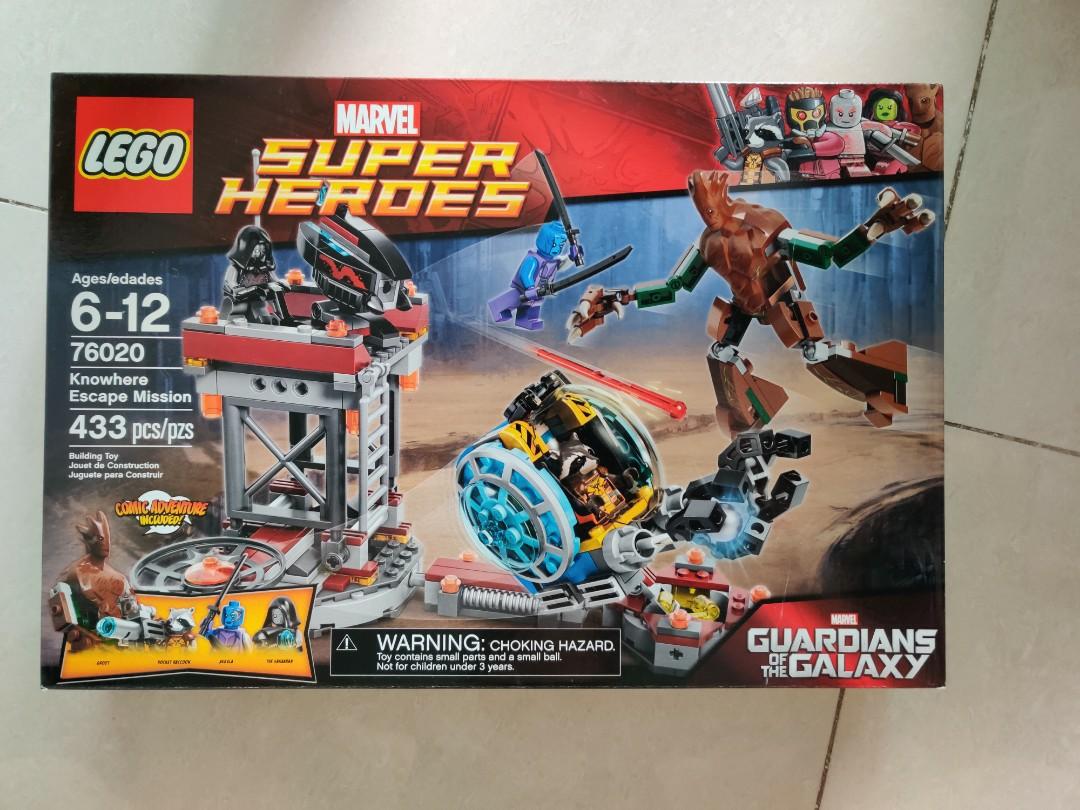 Lego Superheroes Knowhere Escape Mission Building Set (76020), Hobbies ...