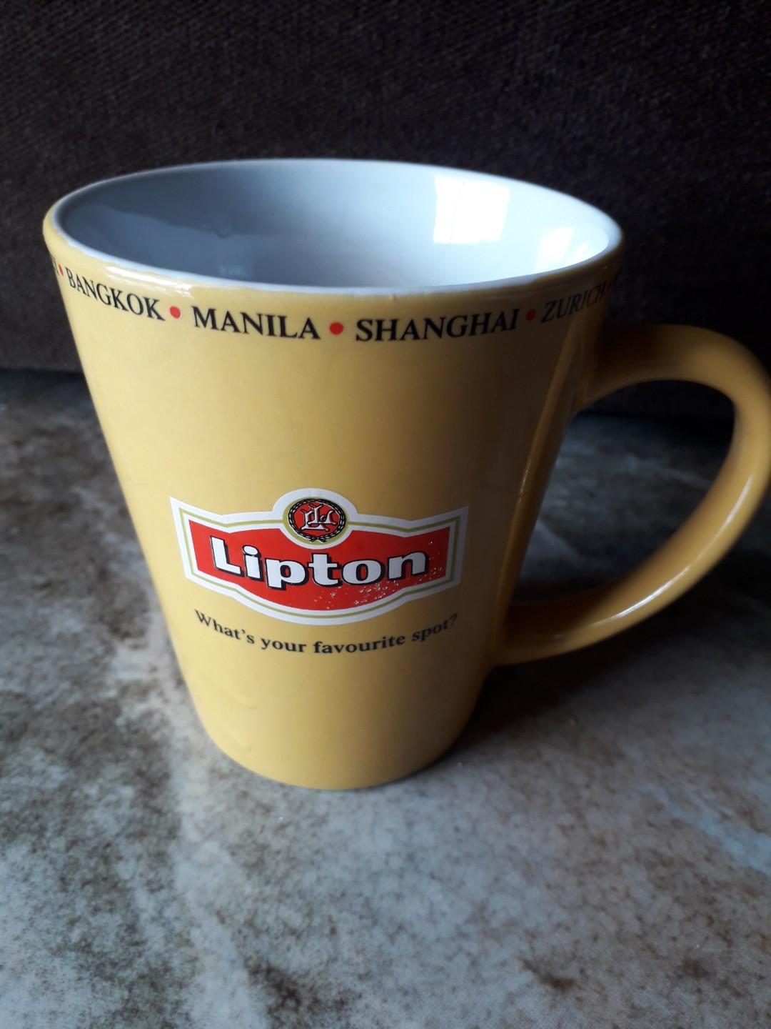 Lipton Mug, Hobbies & Toys, Collectibles & Memorabilia, Vintage ...