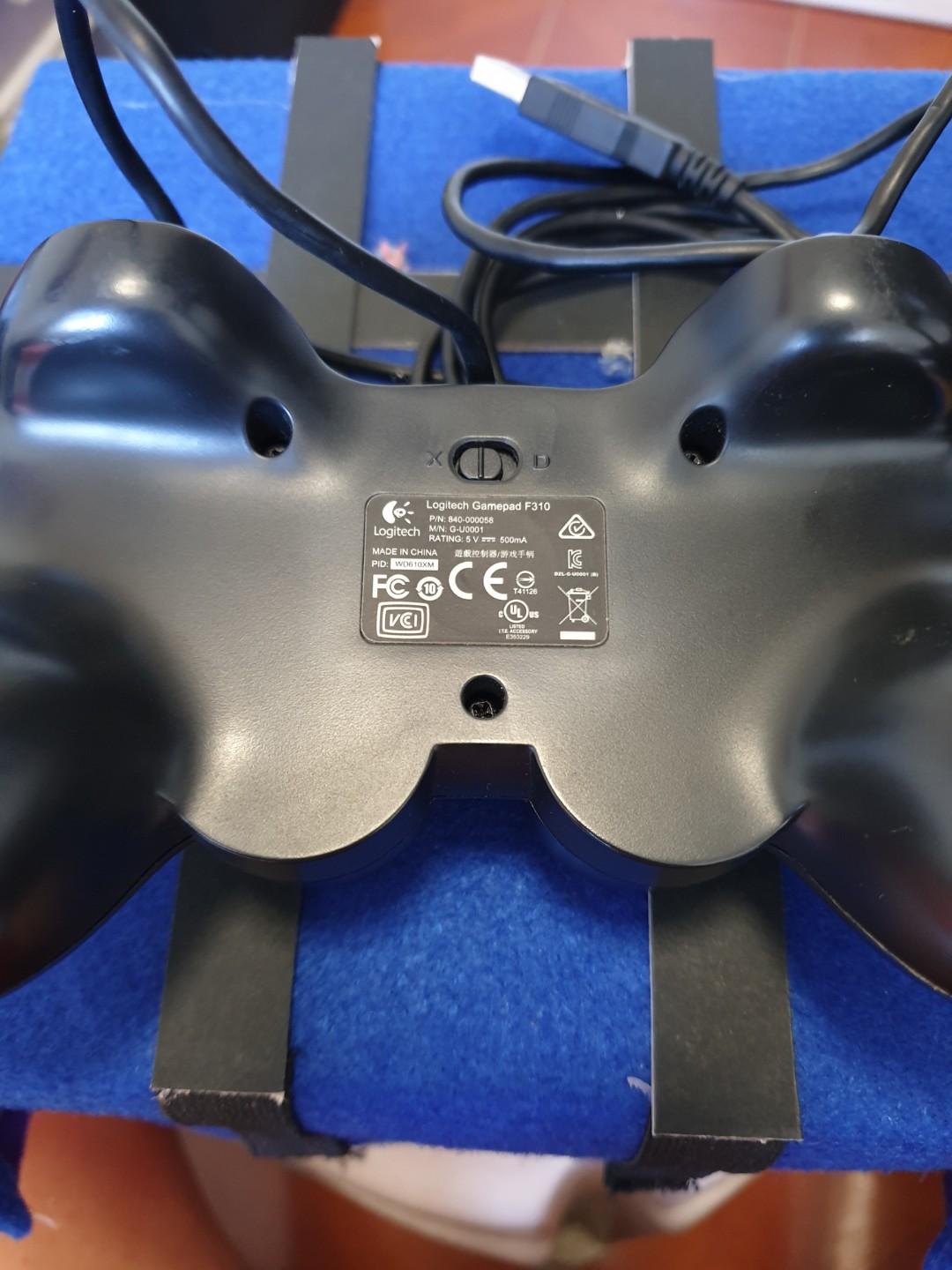 LOGITECH Controller ( USB port), Hobbies & Toys, Toys & Games on Carousell
