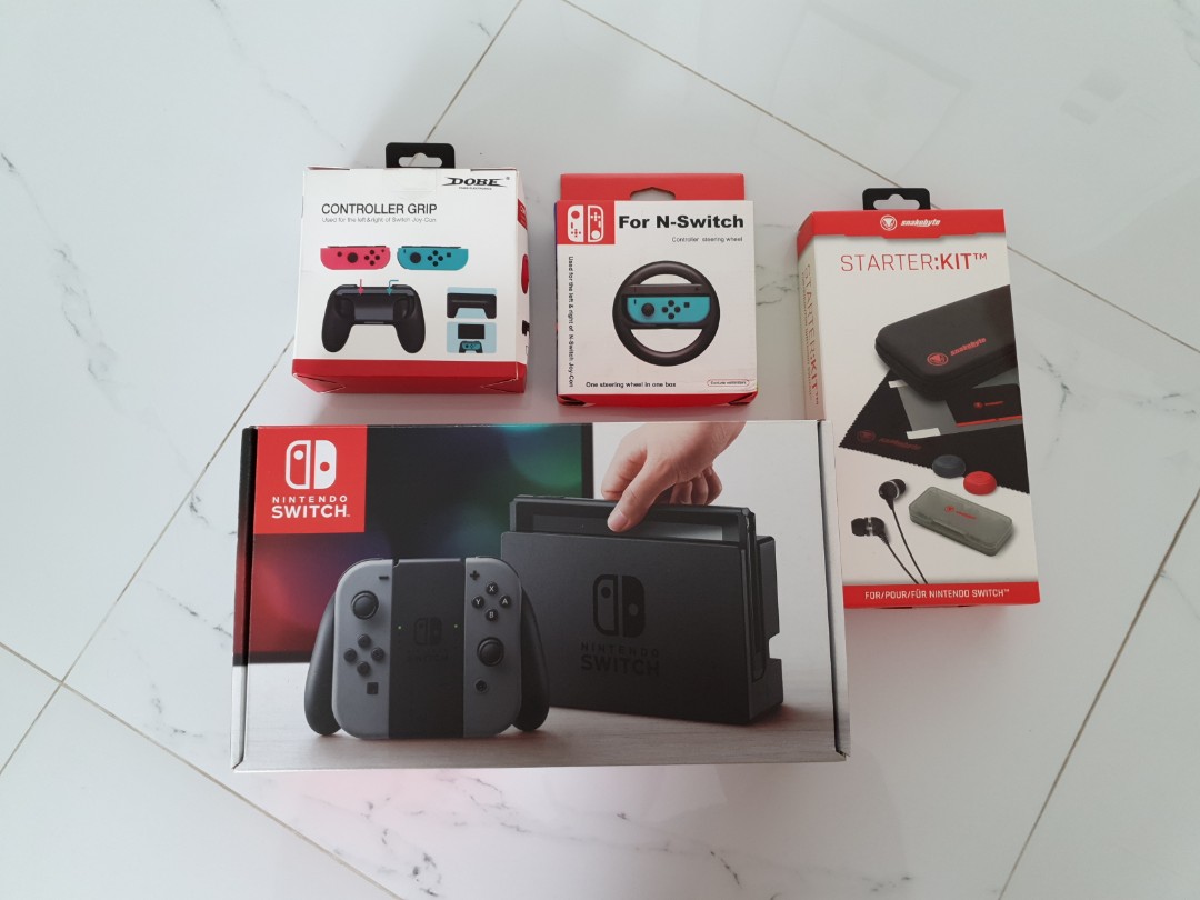Moddable Nintendo Switch Set for Sale, Video Gaming, Video Games ...