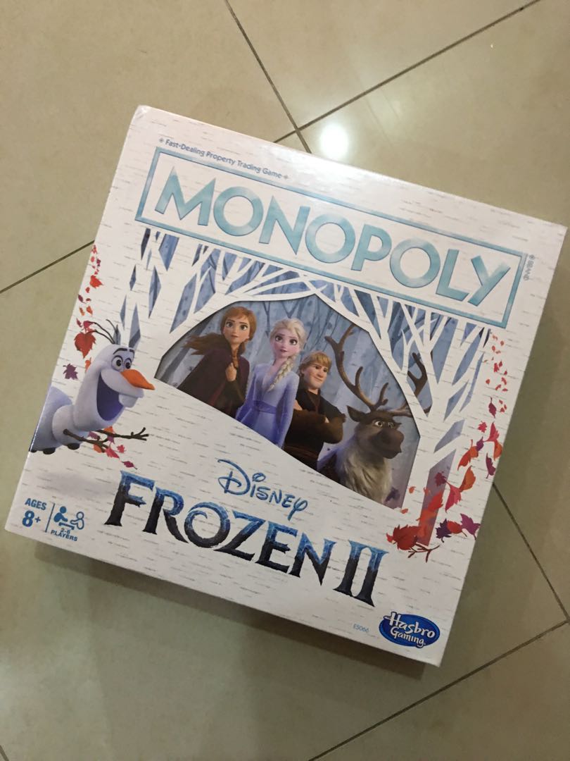 Monopoly Frozen 2, Hobbies & Toys, Toys & Games on Carousell