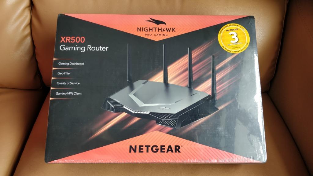 Netgear Nighthawk Pro Gaming XR500 Router, Computers & Tech, Parts ...
