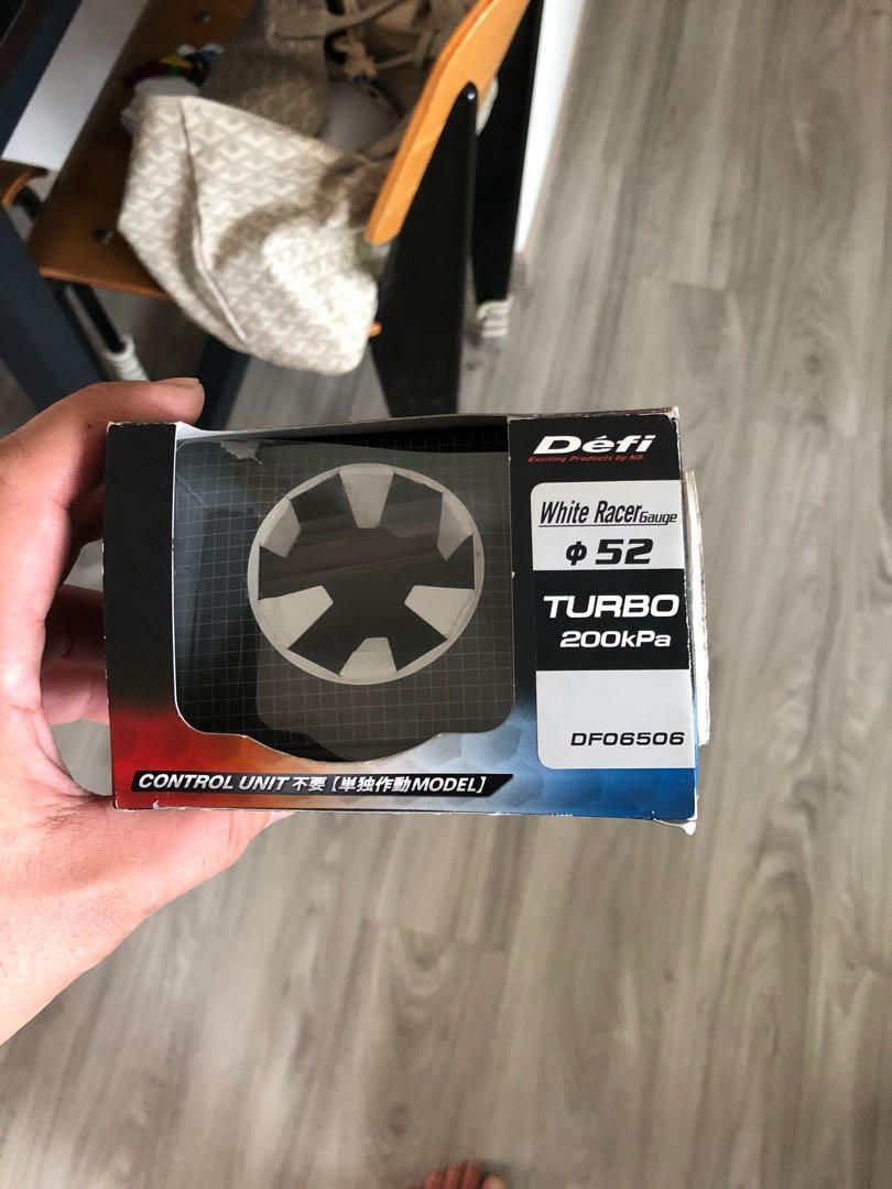 Original Defi racer boost gauge, Car Accessories, Accessories on Carousell