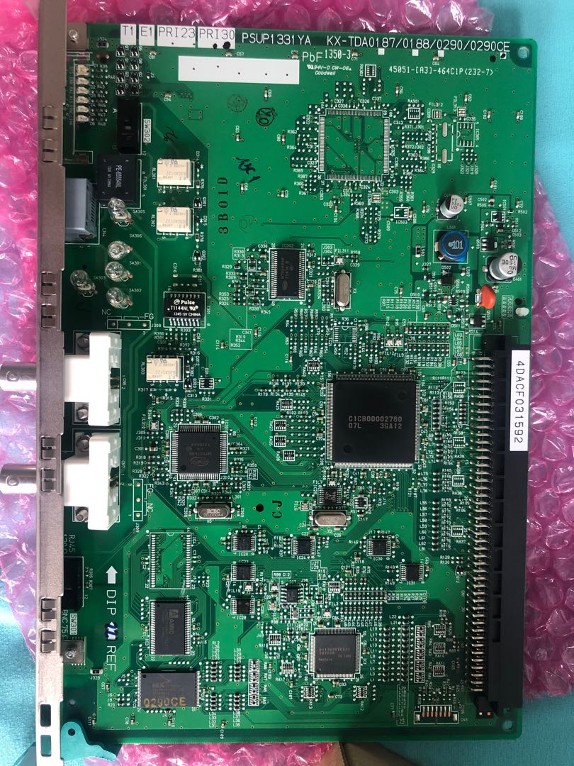 Panasonic PBX ISDN card, TV & Home Appliances, TV & Entertainment ...