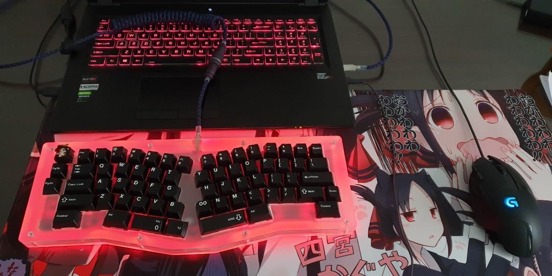 (PRICE LOWERED) Custom Acrylic Keyboard Alice, Computers & Tech, Parts ...