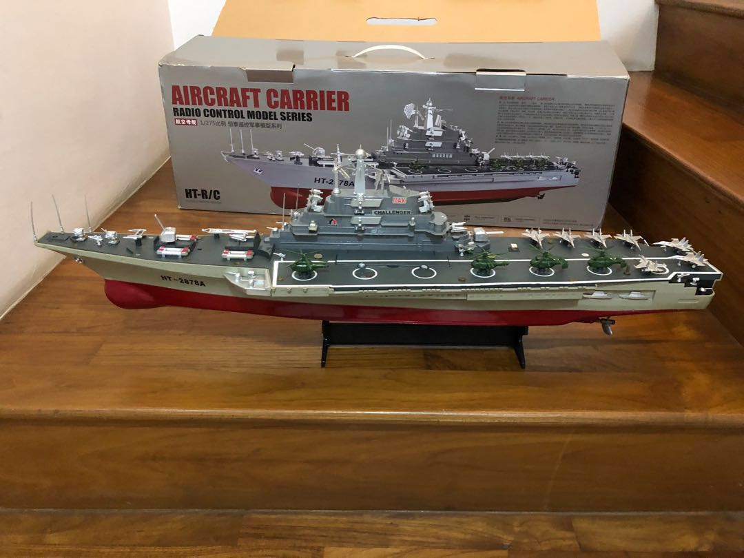 Remote control Aircraft carrier, Hobbies & Toys, Toys & Games on Carousell