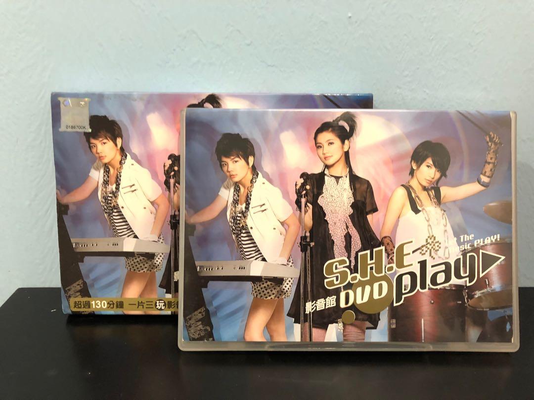 S.H.E SHE Play DVD, Hobbies & Toys, Music & Media, CDs & DVDs on Carousell