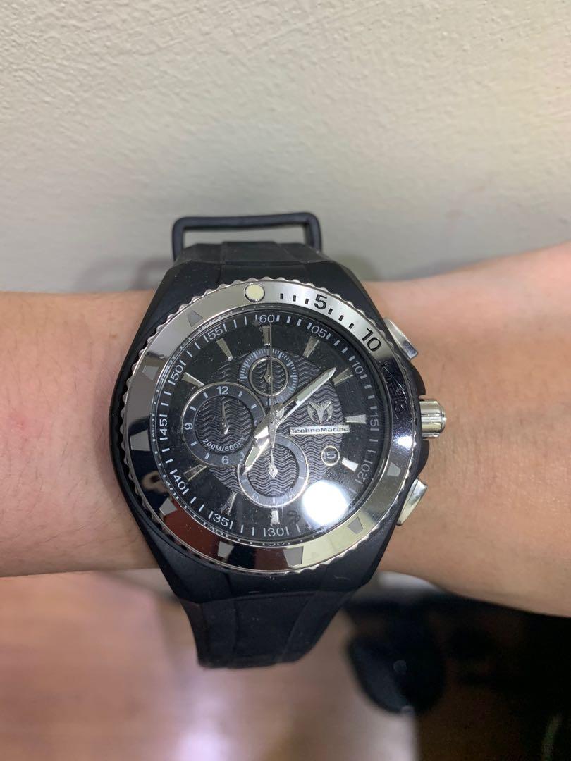 Technomarine Chrono, Men's Fashion, Watches & Accessories, Watches on ...