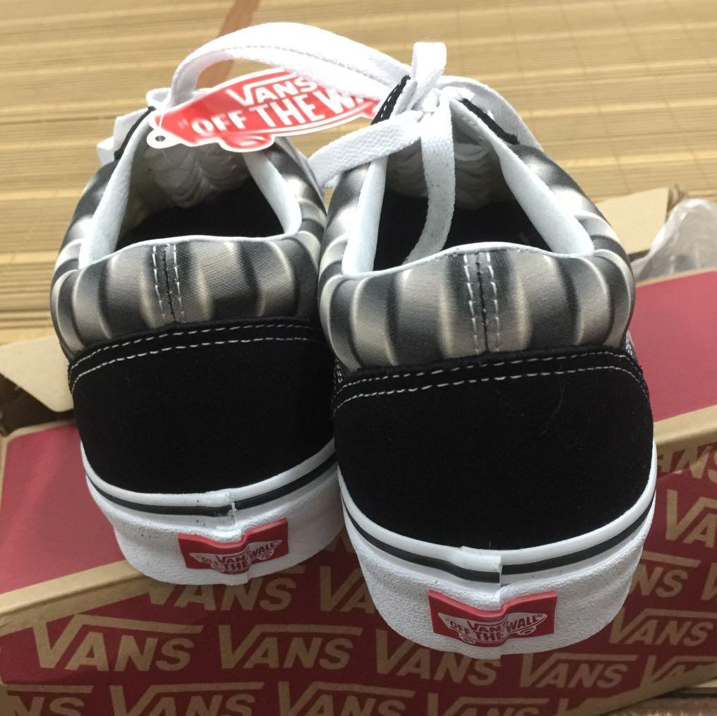 Vans Old Skool Checkerboard Blur, Men's Fashion, Footwear, Sneakers on ...