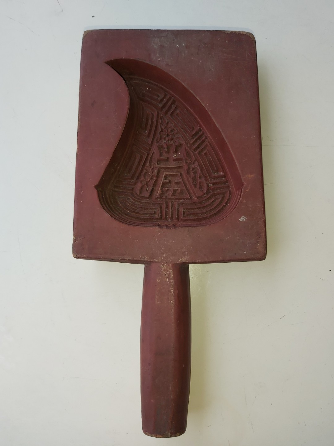 Vintage Carved Wooden Ang Ku Kueh Mold, Hobbies & Toys, Memorabilia ...