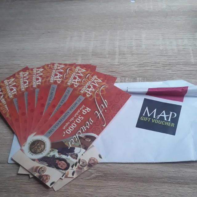 Voucher map, Tiket & Voucher, Kartu Hadiah & Voucher di Carousell