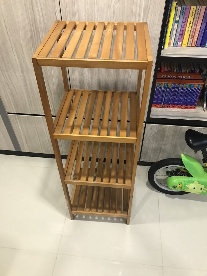 Wooden Rack, Furniture & Home Living, Furniture, Shelves, Cabinets ...