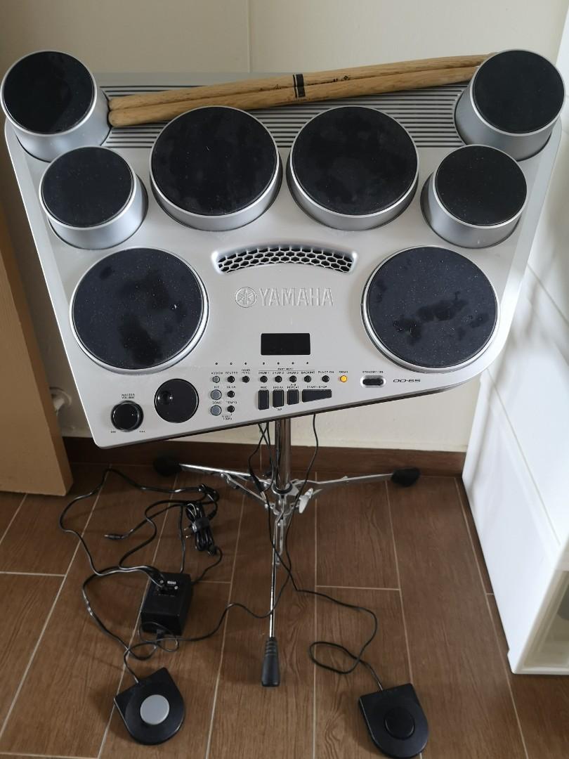 Yamaha DD65 Drum Kit With Stand, Hobbies & Toys, Music & Media, Musical ...