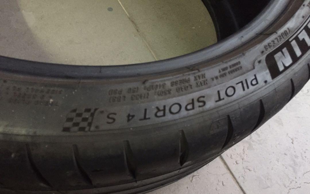 245 35 19 Michelin ps4s use tyre, Auto Accessories on Carousell