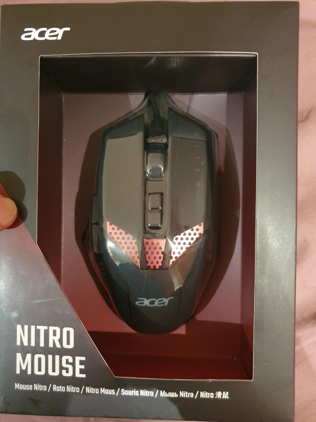 Acer Nitro Mouse, Computers & Tech, Parts & Accessories, Computer Parts ...