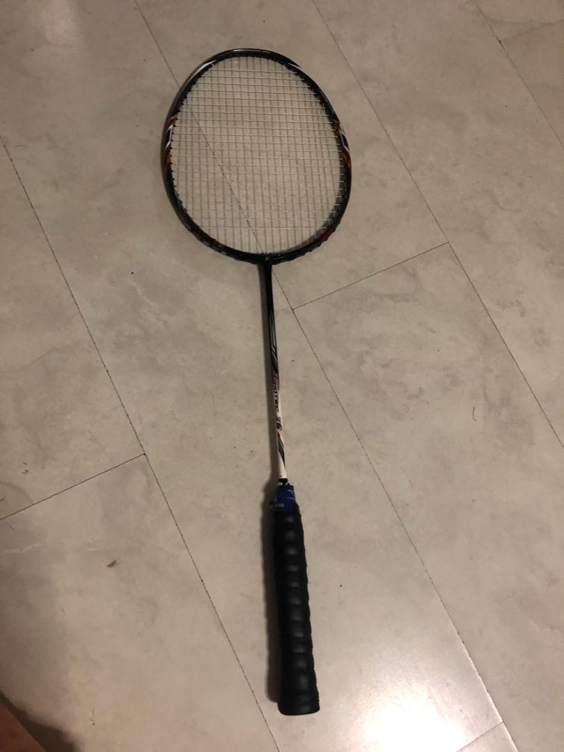 Fleet Badminton Racket Triotec T6, Sports Equipment, Sports & Games ...
