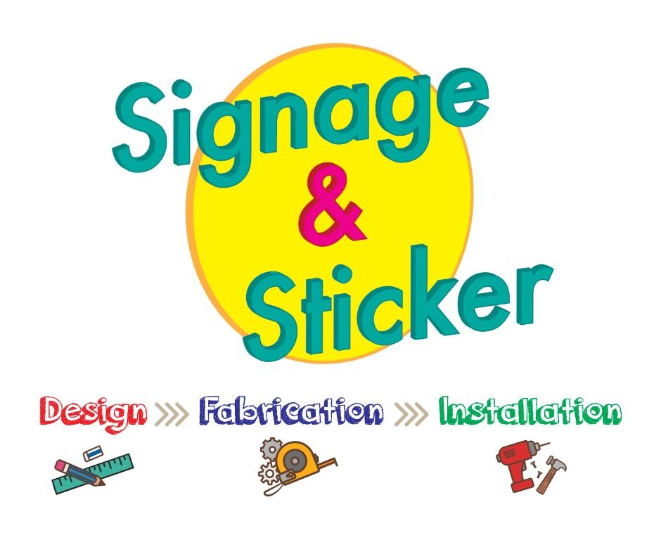 Design . Fabricate . Install of Signage / Large Format Printing ...
