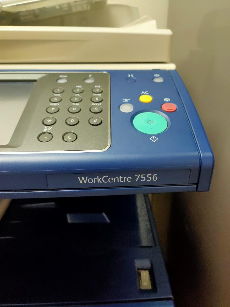 Fuji Xerox WorkCentre 7556 Printer, Computers & Tech, Printers ...