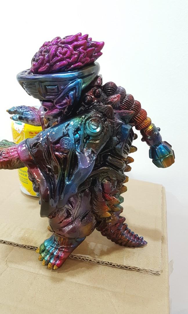 Ghostzilla custom sofubi by kendy tan, Hobbies & Toys, Toys & Games on ...