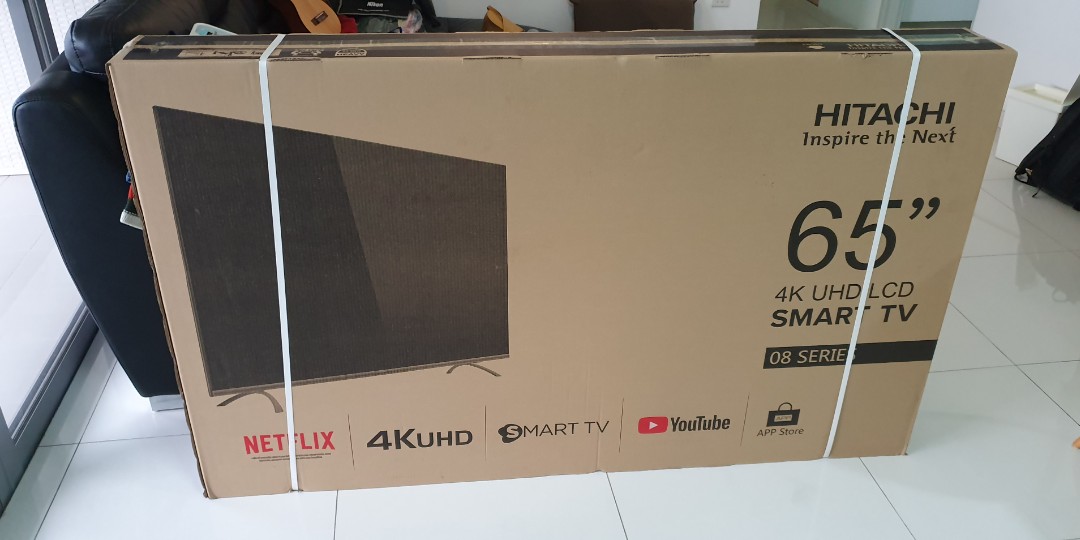 Hitachi 65" 4K UHD Smart TV, TV & Home Appliances, TV & Entertainment ...