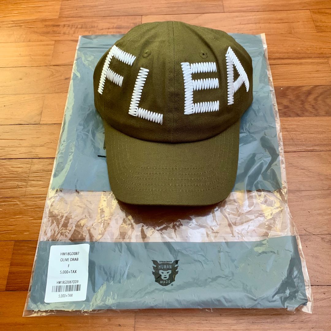 Human Made X CPFM Flea Cap (Olive), Men's Fashion, Watches ...