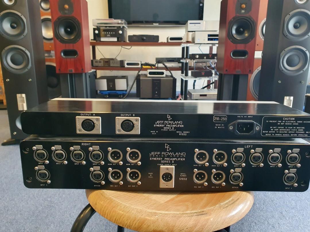 Jeff Rowland Synergy II preamp, Electronics, Audio on Carousell