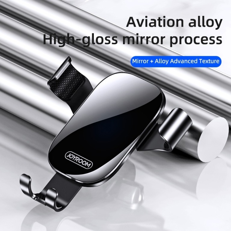 JOYROOM Light Shadow Series Gravity Bracket Aviation Car Vent Phone ...