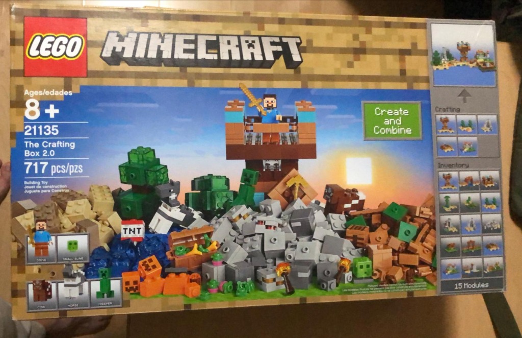 LEGO MINECRAFT Crafting Box 21116, Hobbies & Toys, Toys & Games on ...