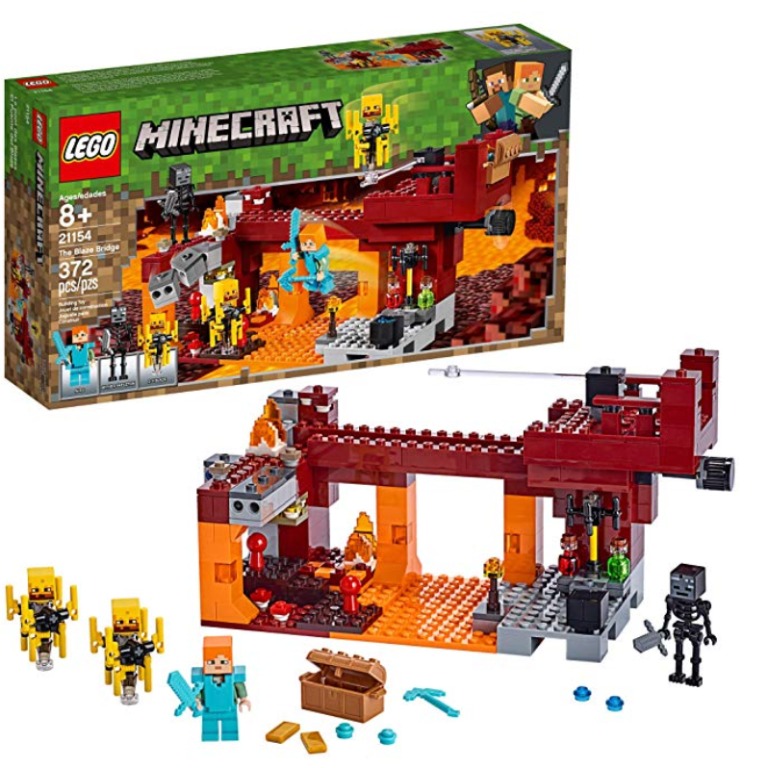 LEGO Minecraft The Blaze Bridge 21154, Hobbies & Toys, Toys & Games on ...