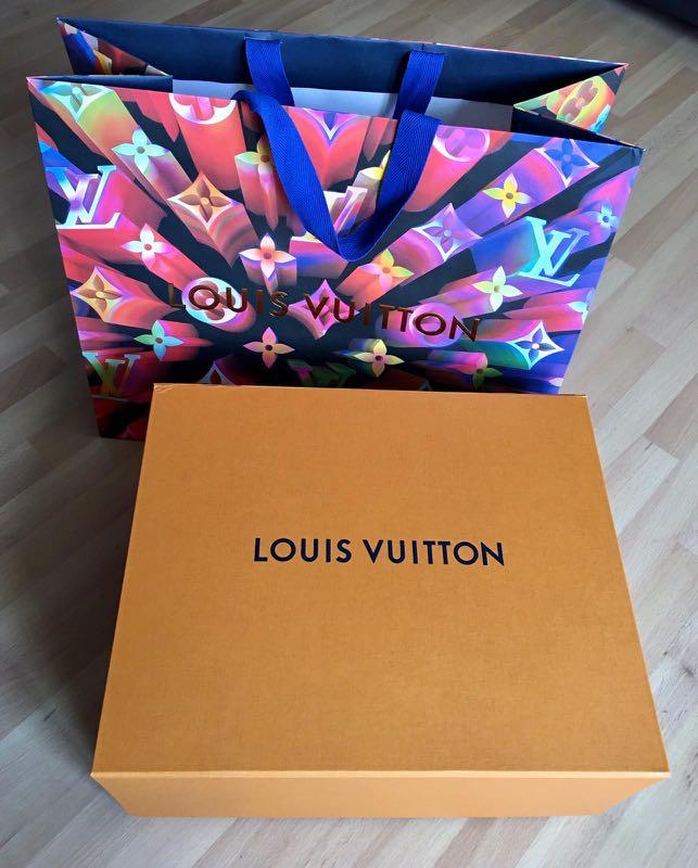 Limited Edition LV paper bag and box, Luxury, Accessories on Carousell