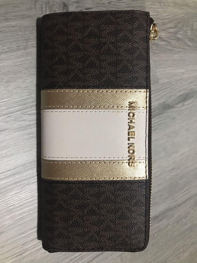 MK long wallet 100% new, Women's Fashion, Bags & Wallets, Wallets ...